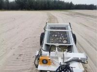 China Alkaline Cleaning HANDSOMER 1400 Steel Beach Sand Cleaning Machine for Professional for sale