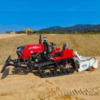 China 800KG Beach Sand Cleaning Machine Sweeper Tractor for Environmental Beach Maintenance for sale