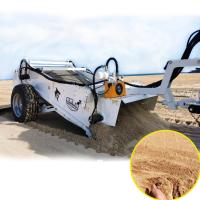 China 1400 70HP Handsome Tractor Attachment Steel Beach Cleaner Machine for Cleaning Process for sale
