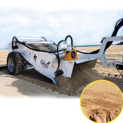 China 1400 70HP Handsome Tractor Attachment Steel Beach Cleaner Machine for Cleaning Process for sale