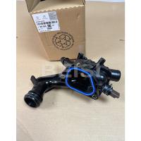 China 9808647080 Coolant Thermostat Housing for Citroen Peugeot 1.6L Engine 10000km Life for sale