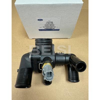 China Thermostat Housing with Sensor 1731770 BK2Q8594AA for Ford Transit 2.2 TDCI 2011 for sale