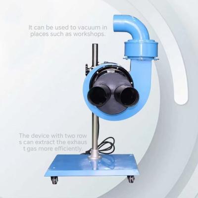 China Heavy-Duty Portable Exhaust Extractor with Activated Carbon Filter for Vehicle Repair for sale