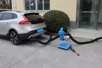 China Portable Exhaust Extractor with Activated Carbon Filter Industrial Mobile Fume Purification System for sale