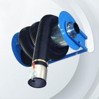 China Exhaust Extraction Spring Hose Reel Vehicle Workshops Spring Loaded Garden Hose Reel for sale