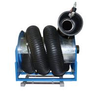 China Exhaust Extraction Spring Hose Reel Vehicle Workshops Spring Loaded Garden Hose Reel for sale