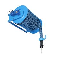 China Extracting Exhaust Gases Spring Loaded Hose Reel Garages Workshops Portable Fume Extractor for sale