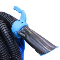 China Essential Repair Equipment Vehicle Exhaust Extraction Hose Reel Harmful Fumes Removal for sale