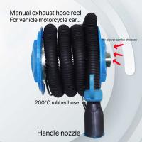 China 8 10 Meters Spring Equipment Tool  Exhaust Extracting Spring Driven Cable Reel 380V for sale