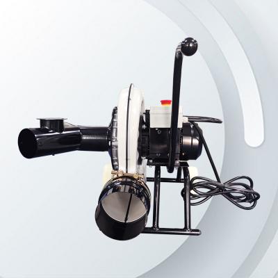China Semi-Auto Dual-Port Switchable Portable Exhaust Extractor & Dust Collector for sale