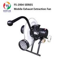 China High-Efficiency Mobile Cart Portable Exhaust Extractor Semi-Automatic for Auto Service for sale