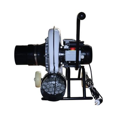 China Efficient Portable Exhaust Extractor Cart | Semi-Auto Mobile System for Vehicle Repair for sale
