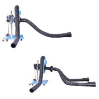 China Portable Exhaust Extractor with Carbon Filter Mobile Vehicle Fume Purification System for sale