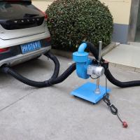 China Portable Exhaust Extractor with Carbon Filter Mobile Vehicle Fume Purification System for sale