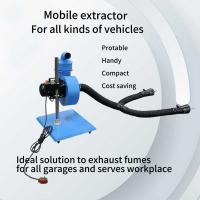 China Portable Exhaust Extractor with Carbon Filter Mobile Vehicle Fume Purification System for sale