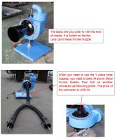 China Automatic Portable Exhaust Extractor with Carbon Filtration Mobile Cart System for Vehicle Repair Workshops for sale