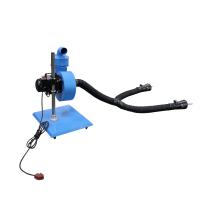 China Portable Exhaust Extractor with Dual Nozzles Mobile Fume System for Dual Tailpipe Vehicles for sale