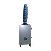 China Mobile Welding Fume Extractor with 1650m³/h Fan Airflow and Semi Automatic Pulse Cleaning HEPA Activated Carbon Filter for sale