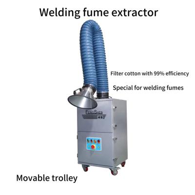 China Portable Exhaust Extractor Welding Fume Purifier Mobile Air Filtration for Workshops for sale