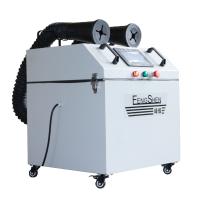China Portable Exhaust Extractor with LCD Display  DPF Carbon Filter Dual-Hose Diesel Fume Purification Unit for sale