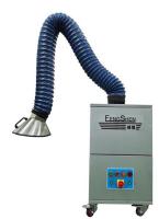 China Mobile Welding Fume Extractor with 1650m³/h Fan Airflow and Semi Automatic Pulse Cleaning HEPA Activated Carbon Filter for sale