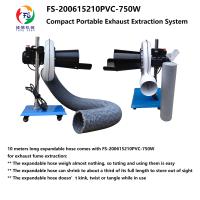 China Diesel Fume Diesel Fume Extraction Systems 127mm 10 Meters Remote Exhaust Fan for sale