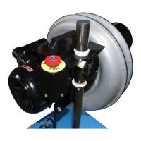 China 750W 1100W Electric Extractor Fan Mobile Fume Removal Ventilation Exhaust Fan for sale