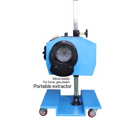 China Industrial Gasoline Vehicle Exhaust Extraction 260MM 750MM  Exhaust Removal System for sale