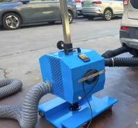 China Industrial Gasoline Vehicle Exhaust Extraction 260MM 750MM  Exhaust Removal System for sale