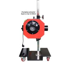 China CE Certified 0.55KW Portable Exhaust Extractor Mobile Fume Removal for Auto Repair Shops for sale