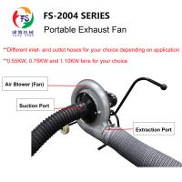 China 4m 8m Industrial Exhaust Fan Heavy Duty Fume Extractor For Garages for sale
