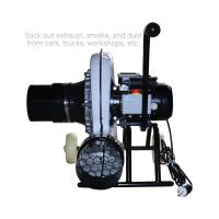 China Mobile Dual Hose Portable Exhaust Extractor Workshop Dust Collector & Fume Purifier for sale