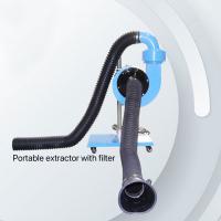 China Nozzle 200mm Exhaust Extraction System Custom Portable Vehicle Exhaust Extraction System for sale