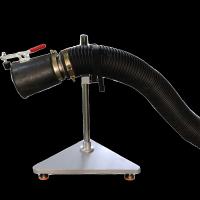 China Adjustable Portable Exhaust Extractor Detachable Base Auto Exhaust Hose Positioner for sale