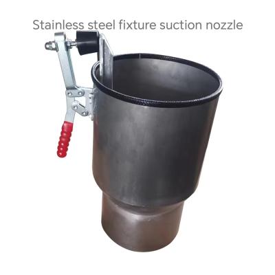 China Stainless Steel  Clamp'S Circular Exhaust Nozzle 110 Deg Rubber Exhaust Nozzle for sale