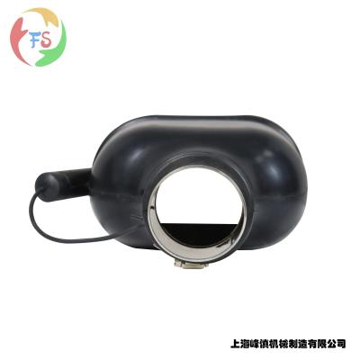 China 75mm 100mm Rubber Fume Extractor Nozzle Vehicle Fume Smoke Exhaust Extraction Nozzles for sale