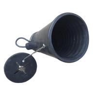 China Semi Automatic Vehicle Exhaust Nozzles Black 120mm 160mm Tailpipe Adapters for sale