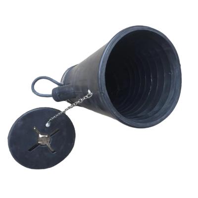 China Semi Automatic Vehicle Exhaust Nozzles Black 120mm 160mm Tailpipe Adapters for sale