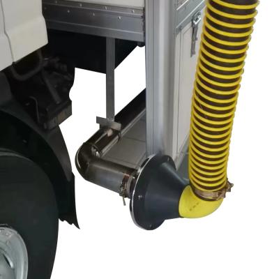 China Magnetic Nozzle Fire Truck Exhaust Removal System  High Efficiency Diesel Fume Extractor for sale