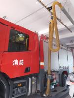 China NFPA Compliant Automatic Sliding Rail Fire Truck Exhaust Removal System for Stations for sale