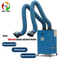 China Heavy Duty Mobile Extractor with High-Efficiency Filter Cartridges Automatic Pulse Ash Cleaning and Low-Noise Operation for Industrial Air Filtration Systems for sale