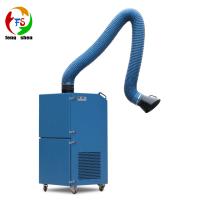 China Mobile Extractor with 99% Purification Efficiency and 4000m³/h Airflow Capacity for Industrial Dust Collection Featuring Stainless Steel Suction Arms for sale