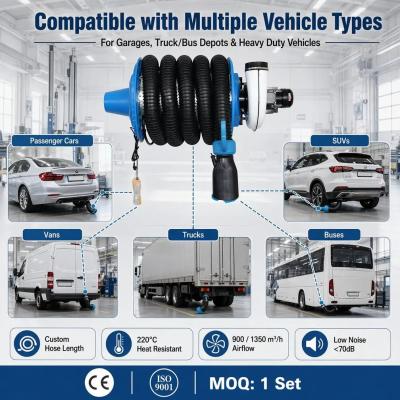China Industrial Spring Hose Reel with Zero-Maintenance Spring Design and 200℃ Hose Temperature Resistance for Complete Vehicle Adaptability for sale