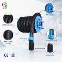 China Truck Mounted Spring Hose Reel Crush Resistant Gas Extraction Recoil Hose Reel for sale
