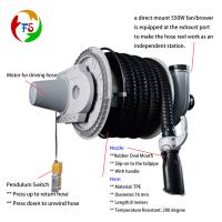 China Motor Driven Exhaust Hose Reel for Vehicle Fume Extraction System for sale