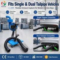 China Trolley Gasoline Vehicle Exhaust Extraction WIth Filter Mobile Smoke Fume Removal System for sale