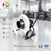China Activated Carbon Mobile Cart Height Adjustable Exhaust Extraction 200C Workshop for sale