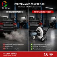 China Activated Carbon Mobile Cart Height Adjustable Exhaust Extraction 200C Workshop for sale