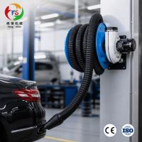 China Exhaust Hose Reel Made In Italy Flat Nozzle Ergonomic Handle Wall Bracket for sale