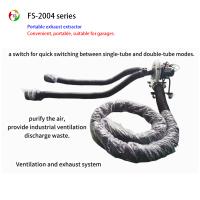 China Semi Automatic Portable Exhaust Extractor Efficient Fume Dust Purification for Workshops for sale